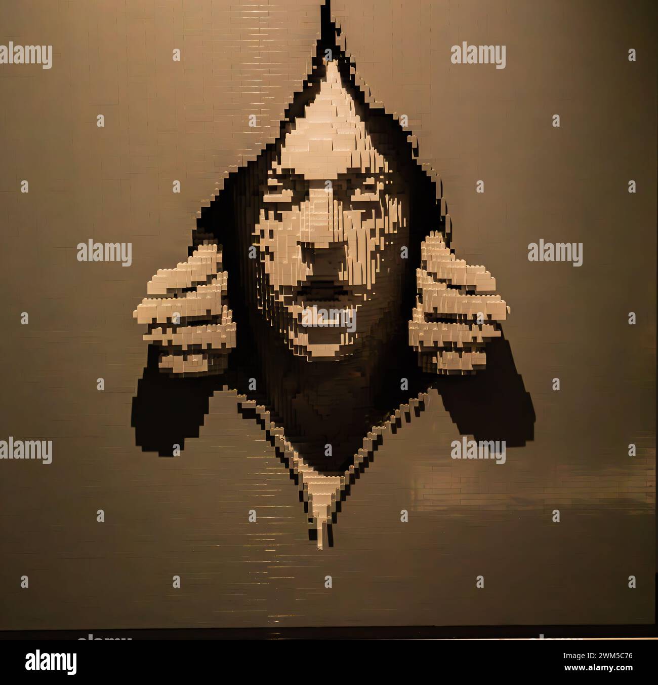 Lego Art Exhibition in Olympia Theater made by artist Nathan Sawaya ...