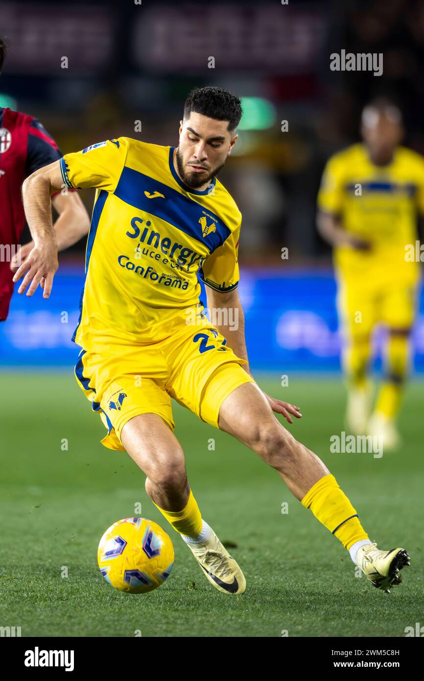 Suat Serdar (Hellas Verona) during the Italian Serie A match between ...