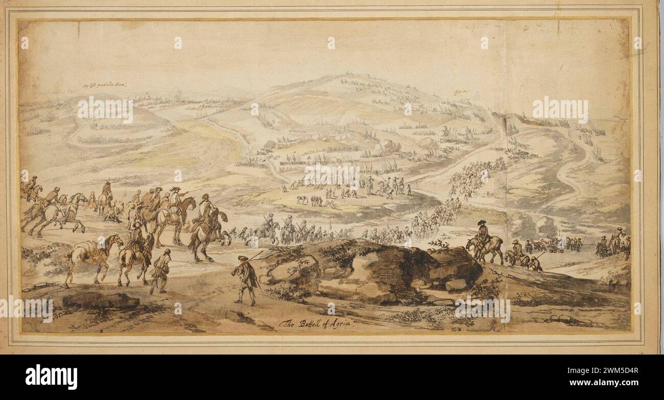 Battle of Aughrim by Jan Wyk Stock Photo - Alamy