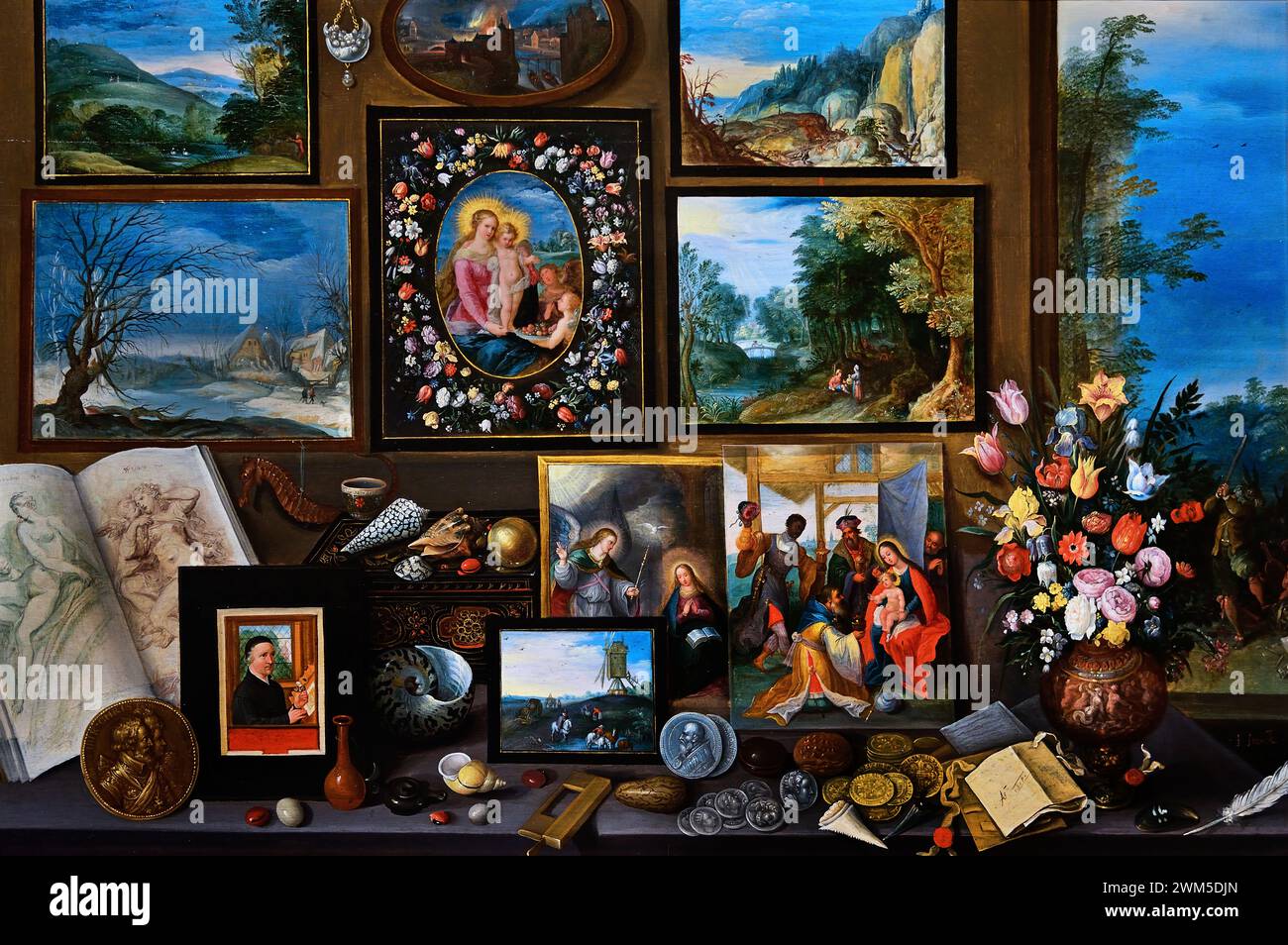 Frans francken cabinet hi-res stock photography and images - Alamy