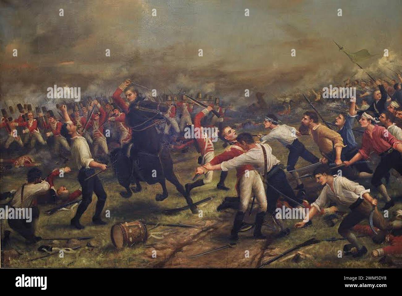 Battle of Oulart Hill Stock Photo - Alamy