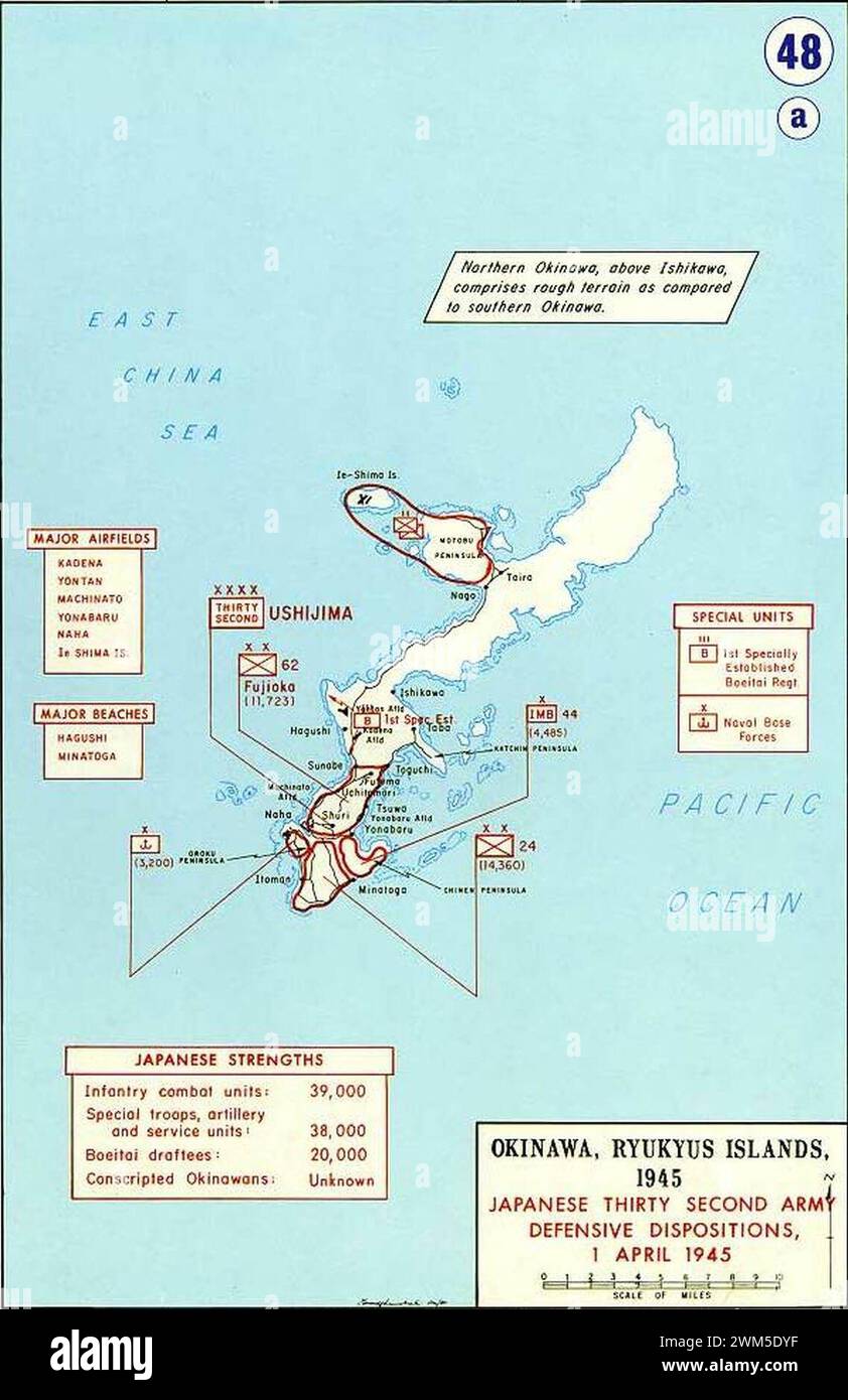 Battle of okinawa japanese hi-res stock photography and images - Alamy