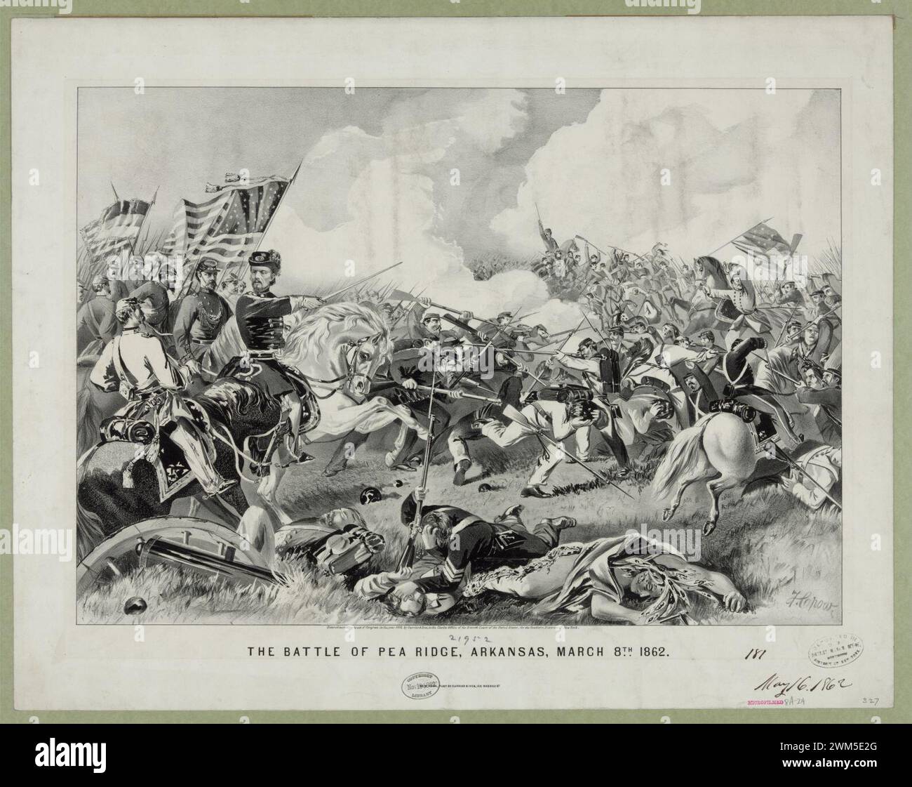 Battle of pea ridge arkansas hi-res stock photography and images - Alamy