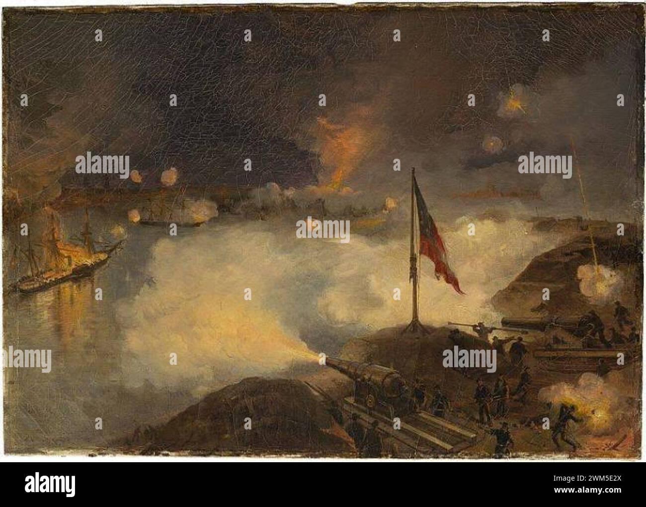 Battle of port hudson 1863 hi-res stock photography and images - Alamy