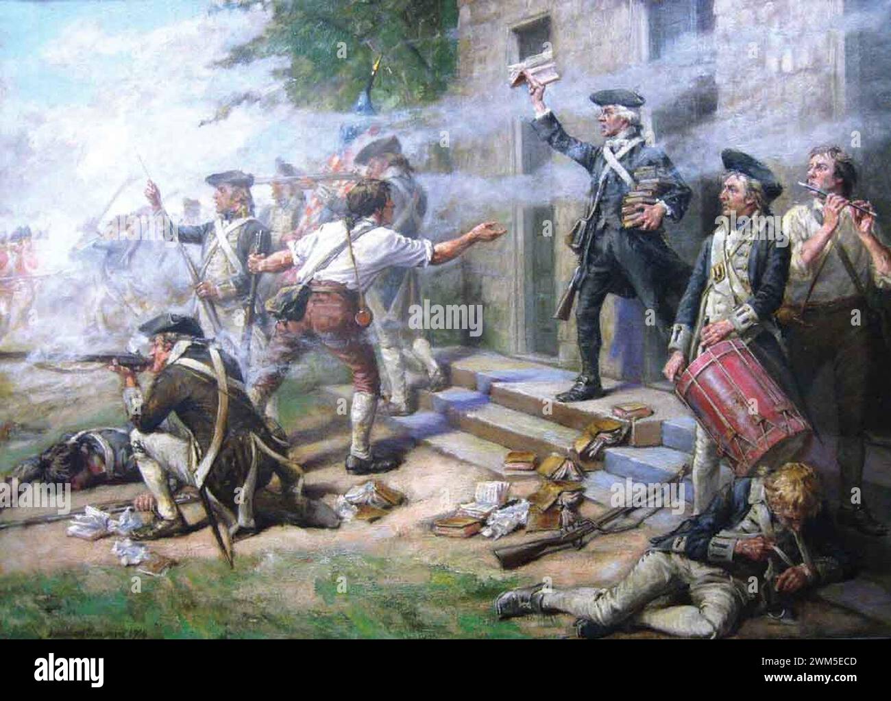 Battle of springfield 1780 hi-res stock photography and images - Alamy