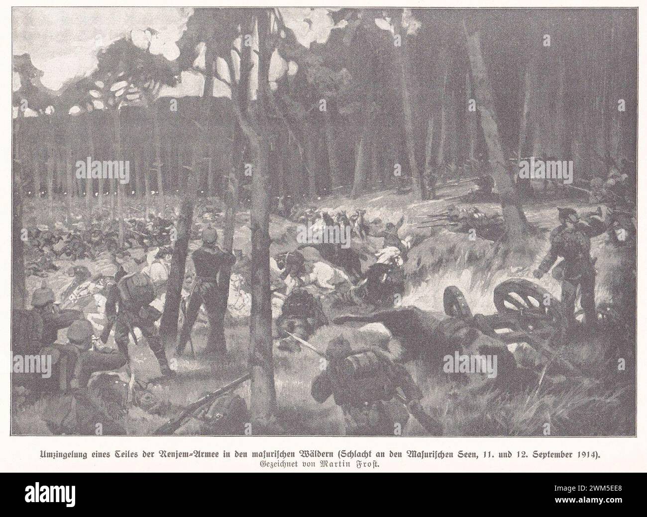 Battle of the Masurian Lakes - September 1914 (48326699467 Stock Photo ...