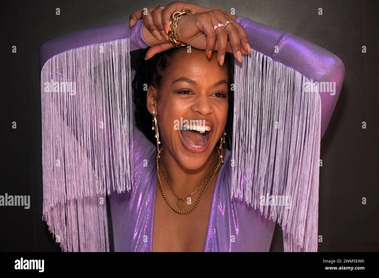 Paula Essam bei einem exklusiven Photoshooting auf der Berlinale 2024 / 74. Internationale ...