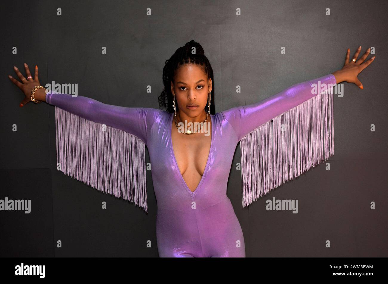 Paula Essam bei einem exklusiven Photoshooting auf der Berlinale 2024 / 74. Internationale ...