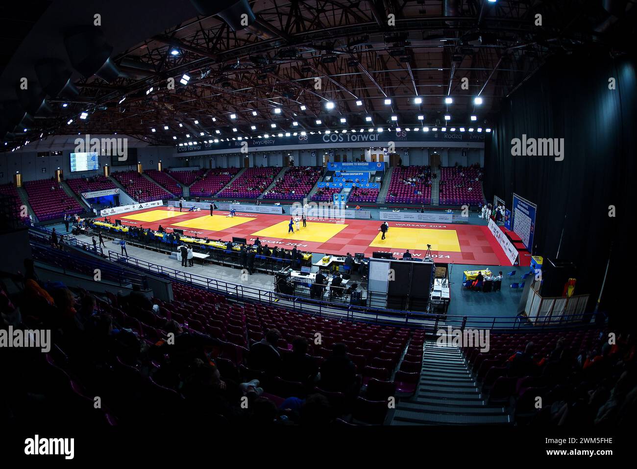 24.02.2024 Warszawa Judo Warsaw European Open 2024 N/z hala COS Torwar w Warszawie podczas ...