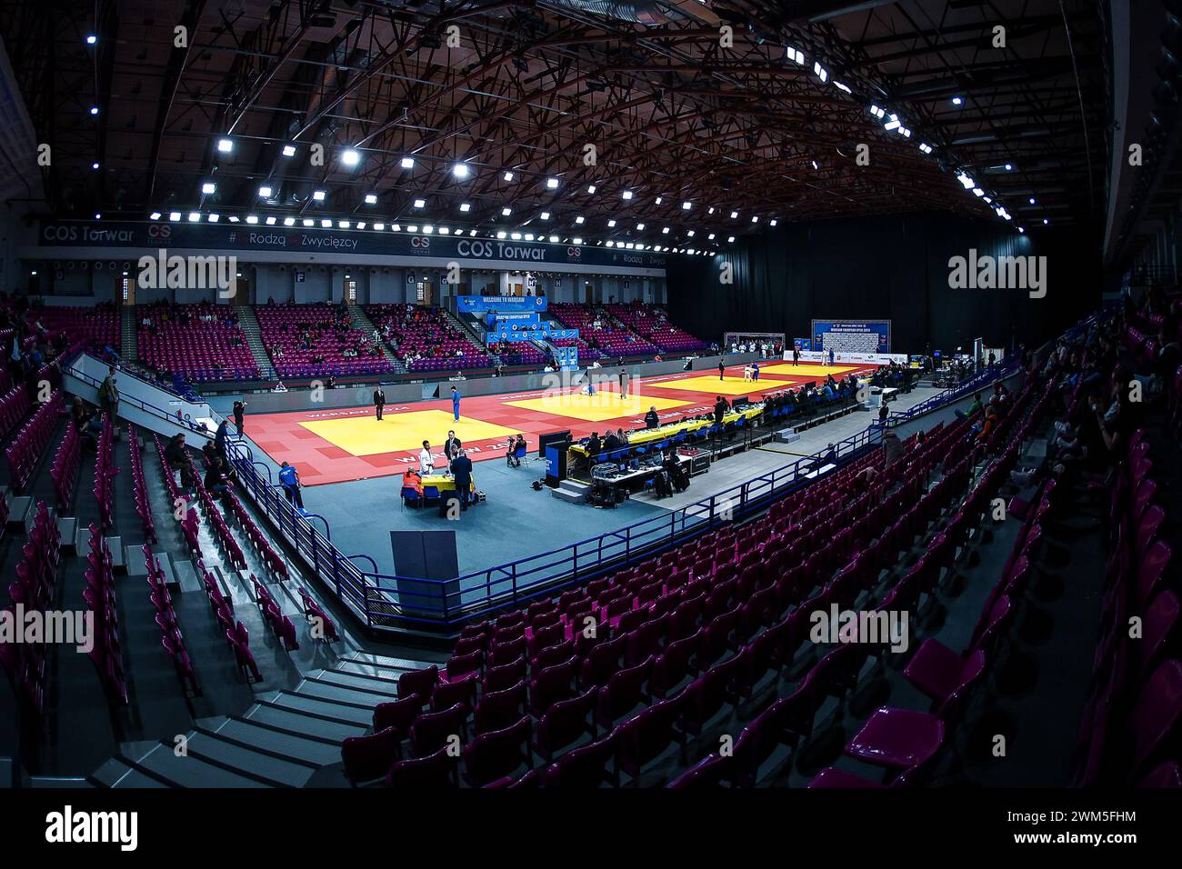 24.02.2024 Warszawa Judo Warsaw European Open 2024 N/z hala COS Torwar w Warszawie podczas ...