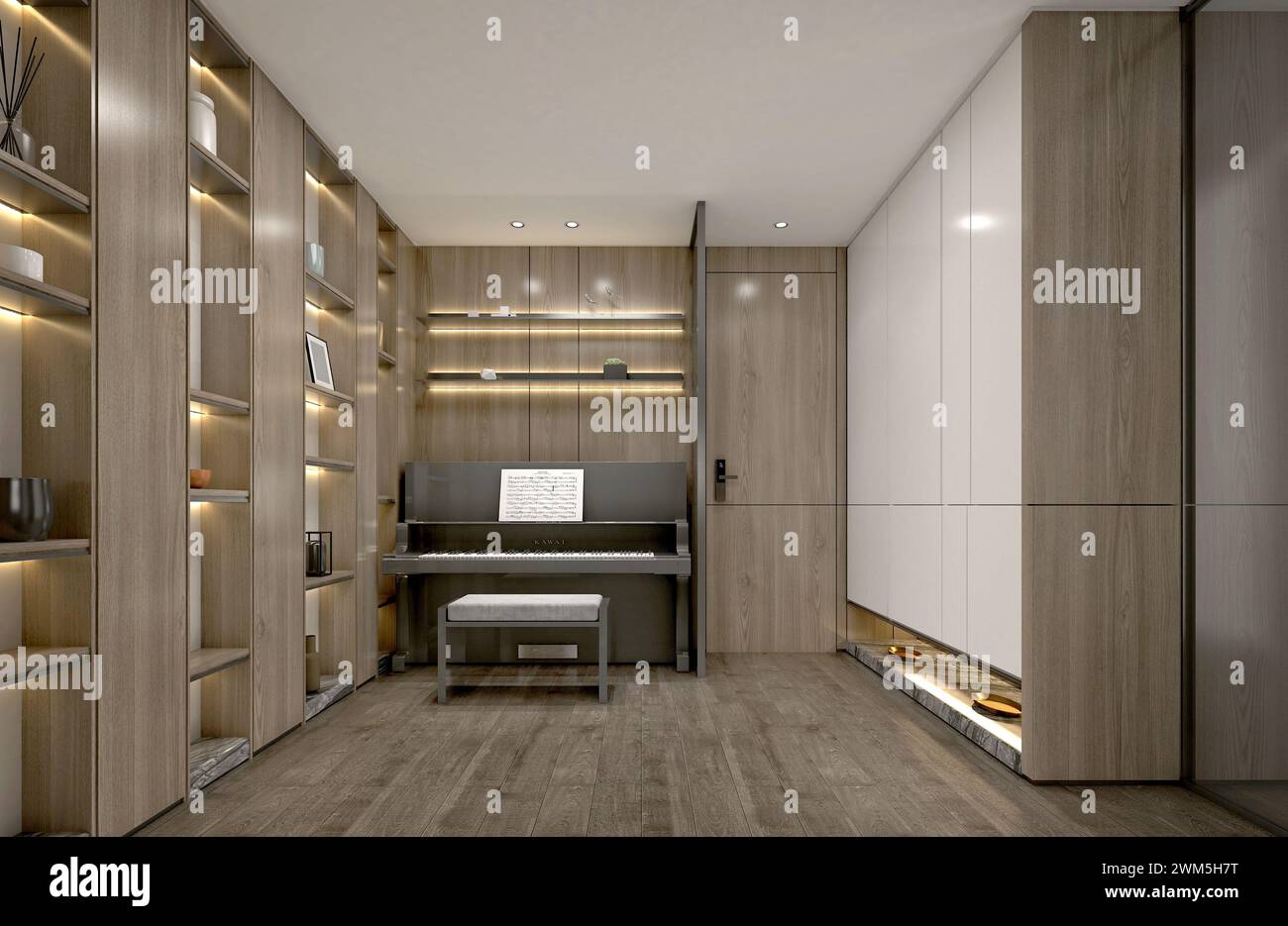 3d render of club house lounge Stock Photo - Alamy