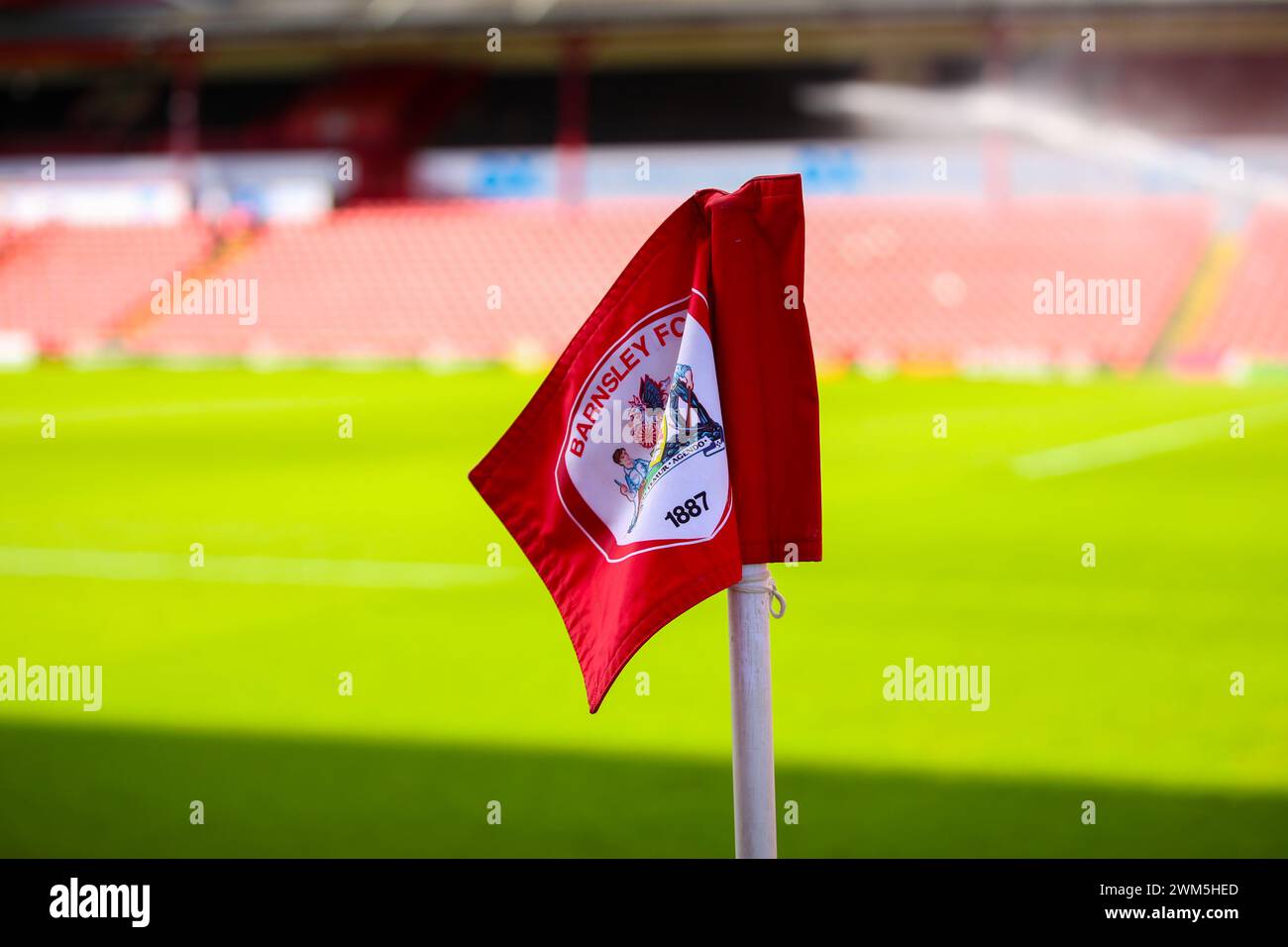 Oakwell Stadium, Barnsley, England - 24th February 2024 A general view ...