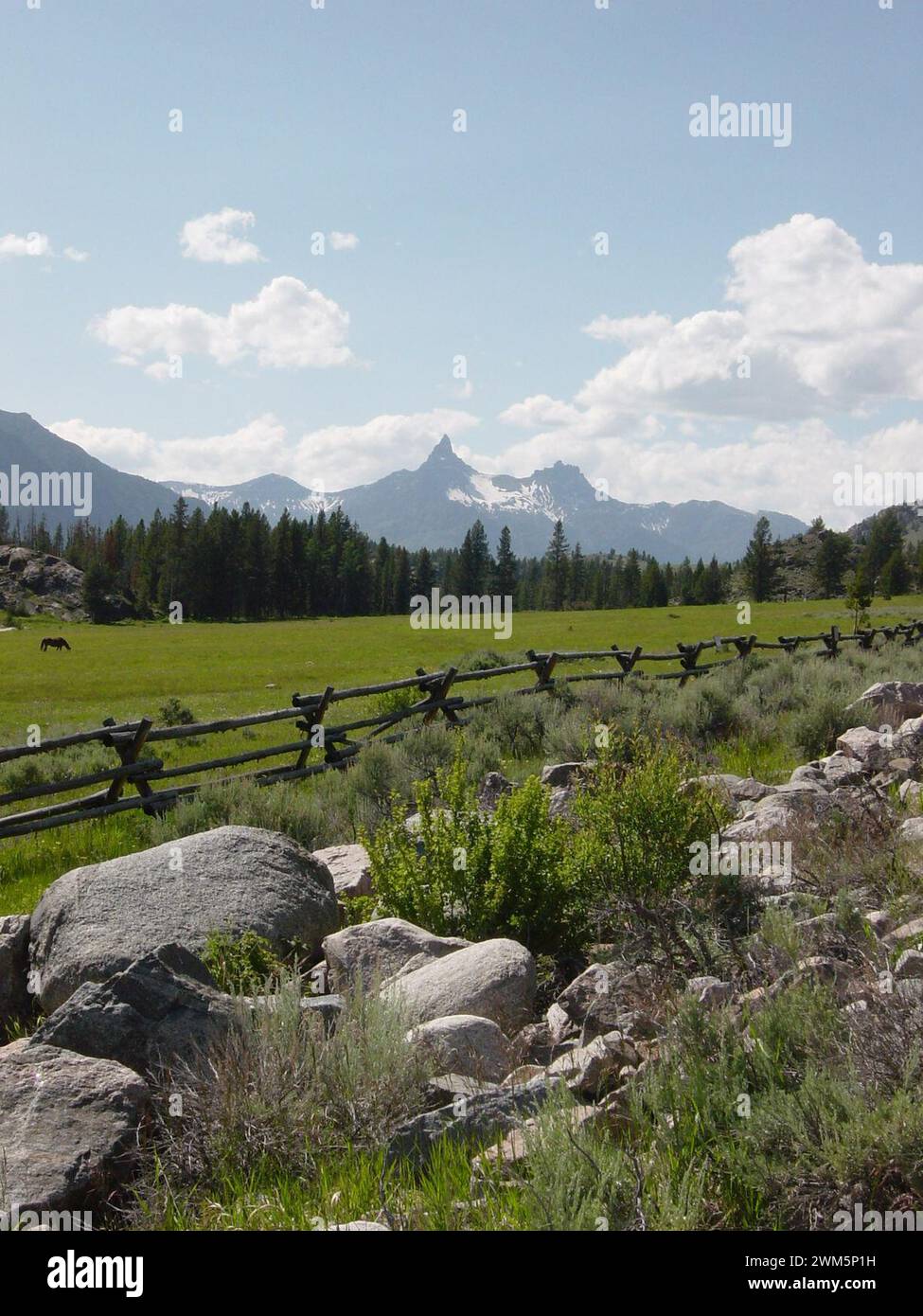 Beartooth Highway - Pilot Peak Stock Photo - Alamy