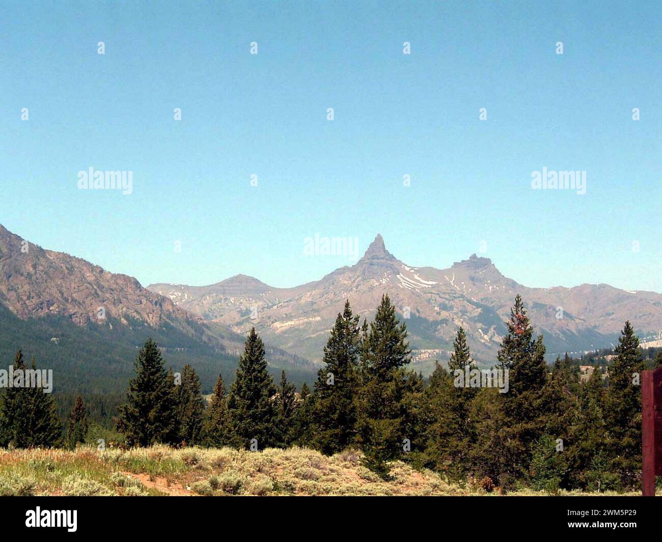 Beartooth Highway - Pilot and Index Peaks Stock Photo - Alamy