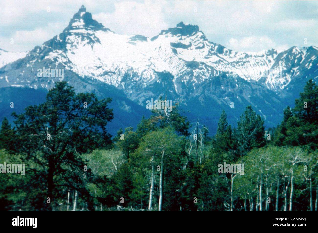 Beartooth Highway - Pilot and Index Peaks Stock Photo - Alamy