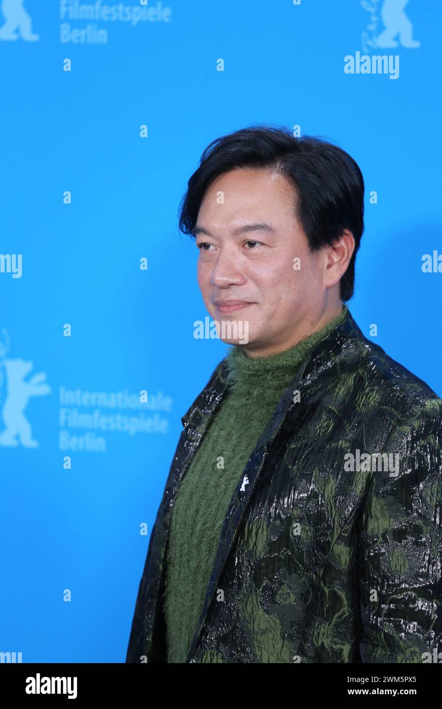 Berlin, Germany, 21st February 2024, Actor Chang Han at the photo call ...