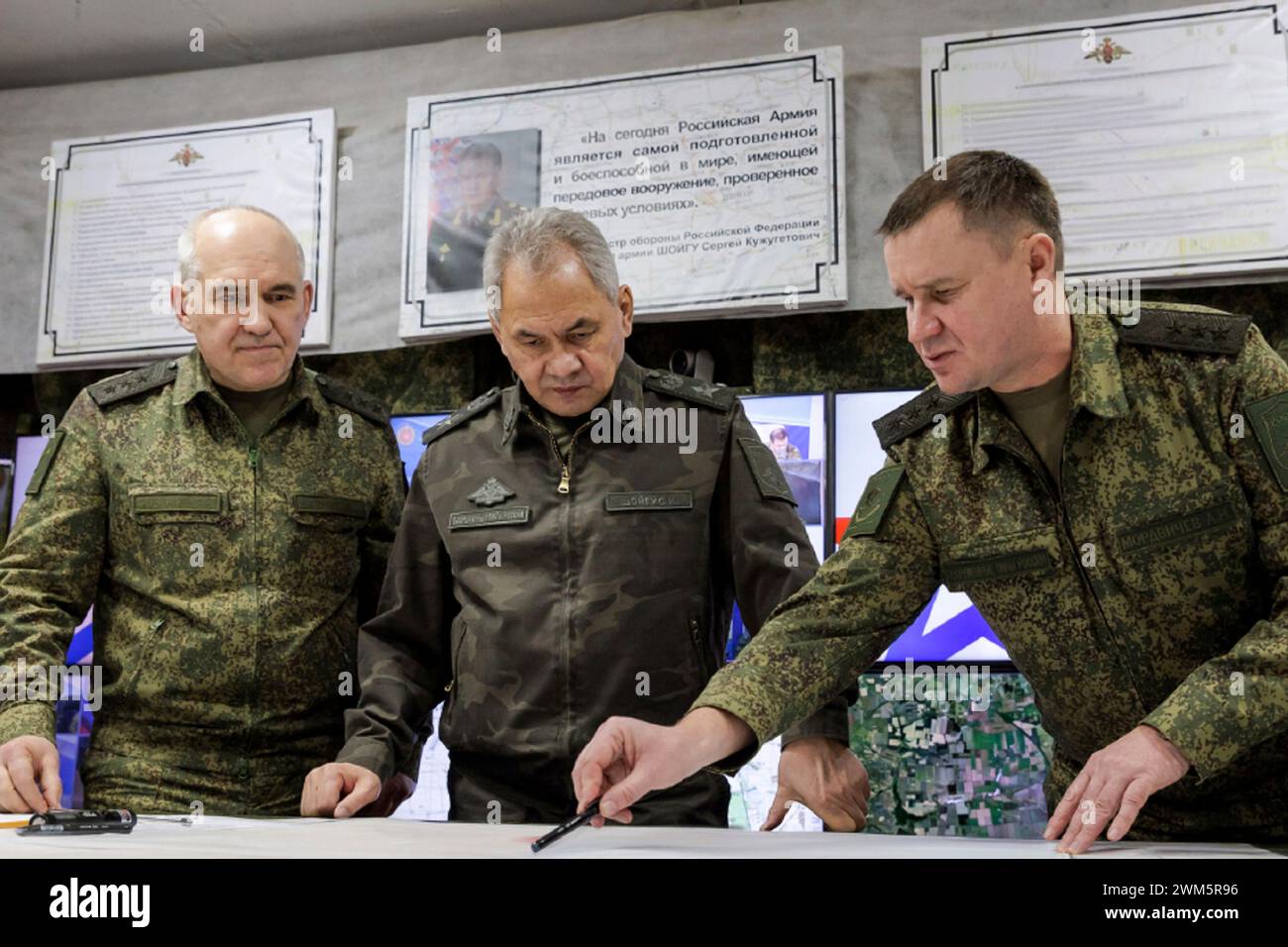 In this photo released by Russian Defense Ministry Press Service on ...