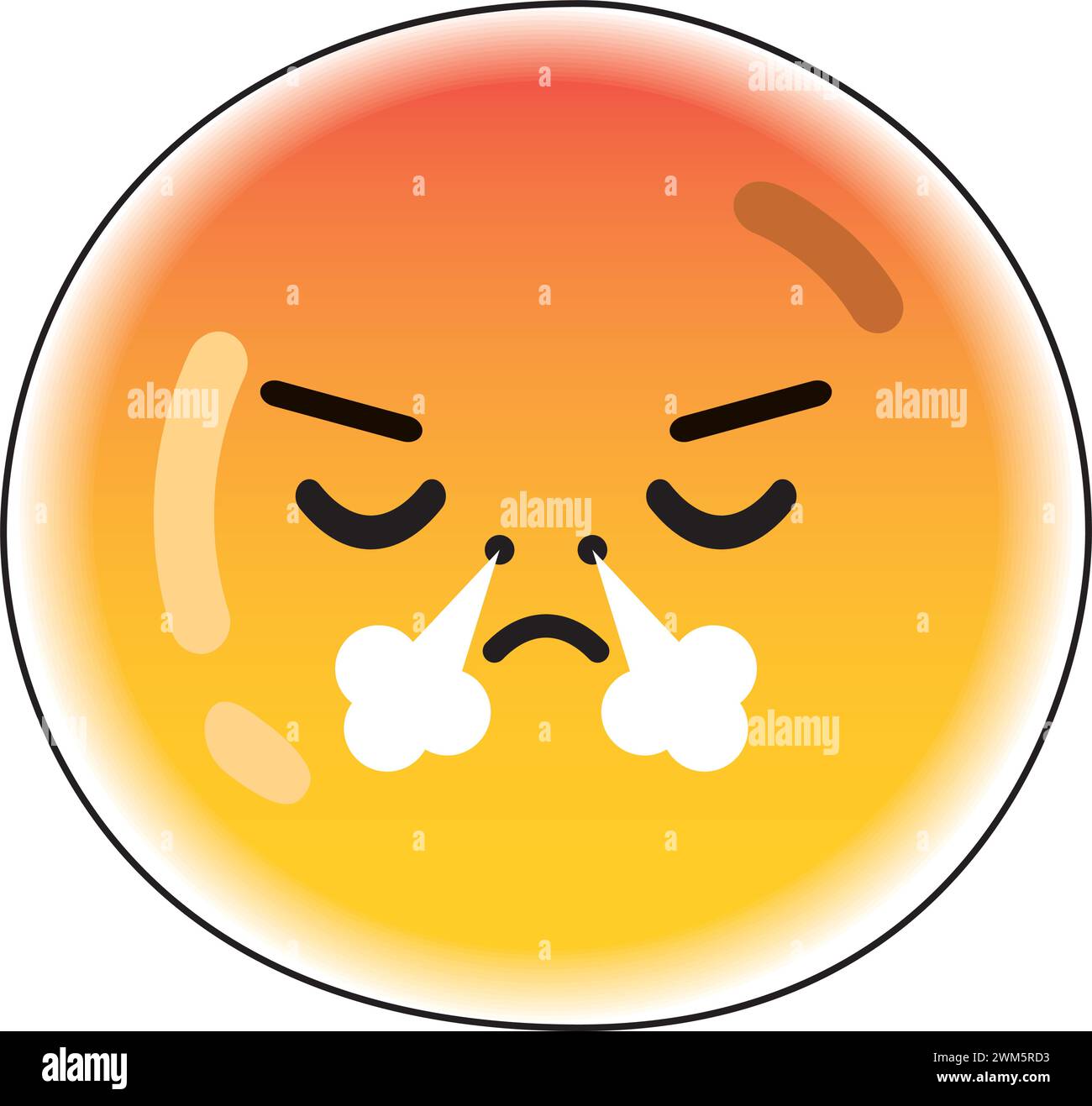 Feeling Angry Emoji