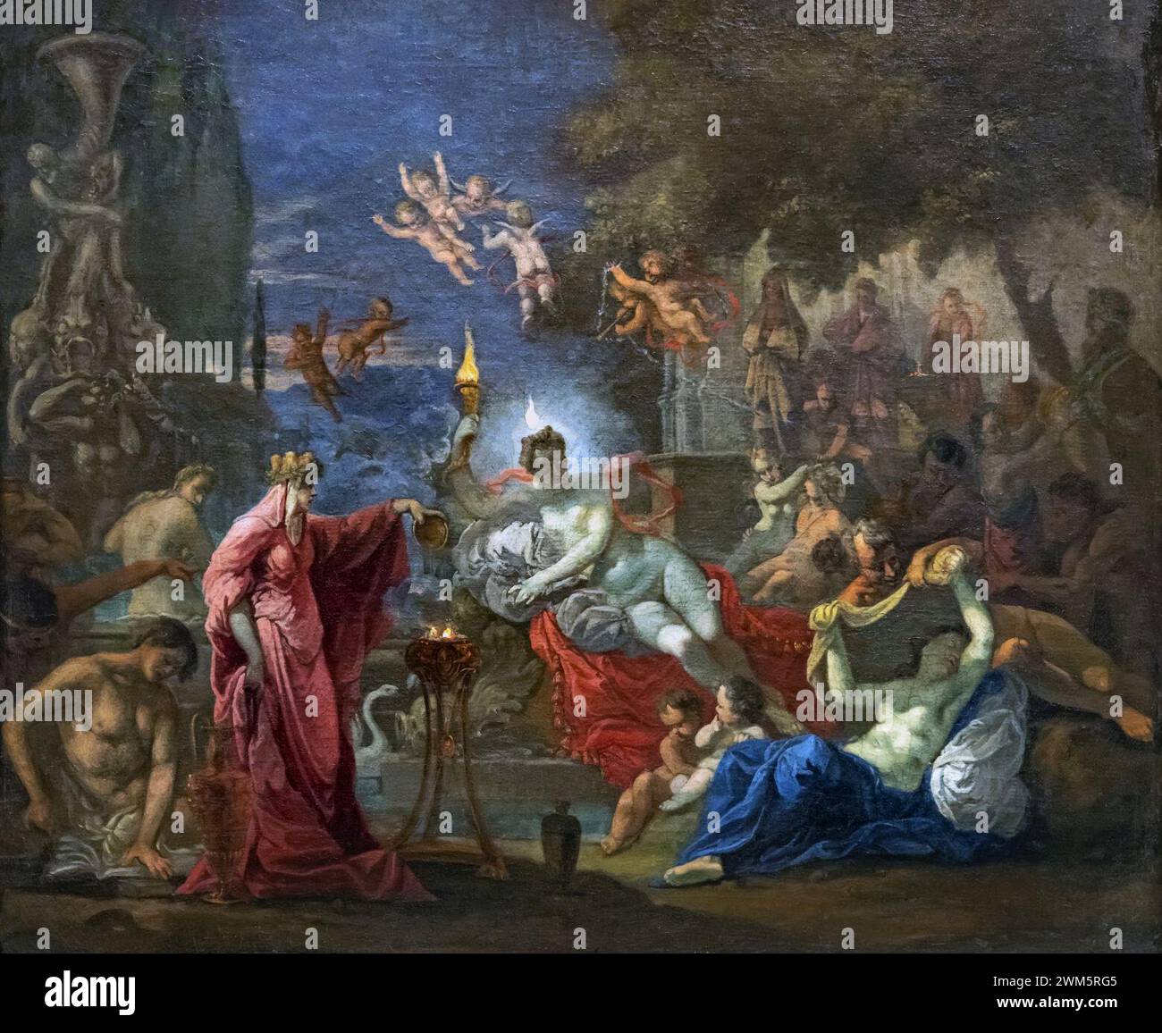 Le rajeunissement des nourrices de bacchus hi-res stock photography and ...