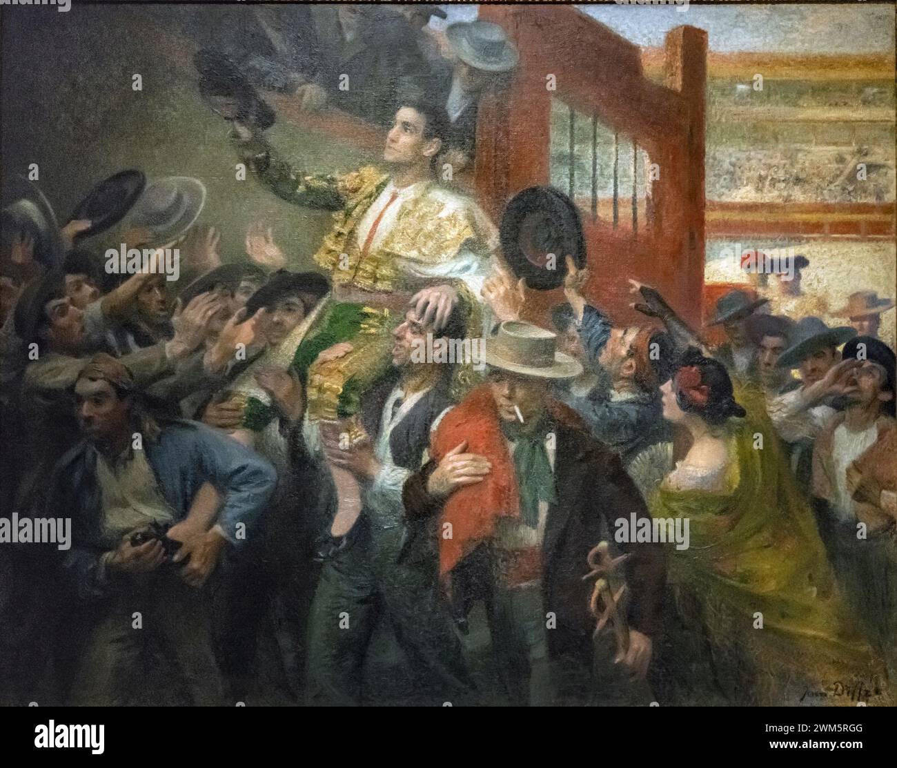 Beaux-Arts de Carcassonne - Le Triomphe de l'Espada - Jean Diffre 1898 ...