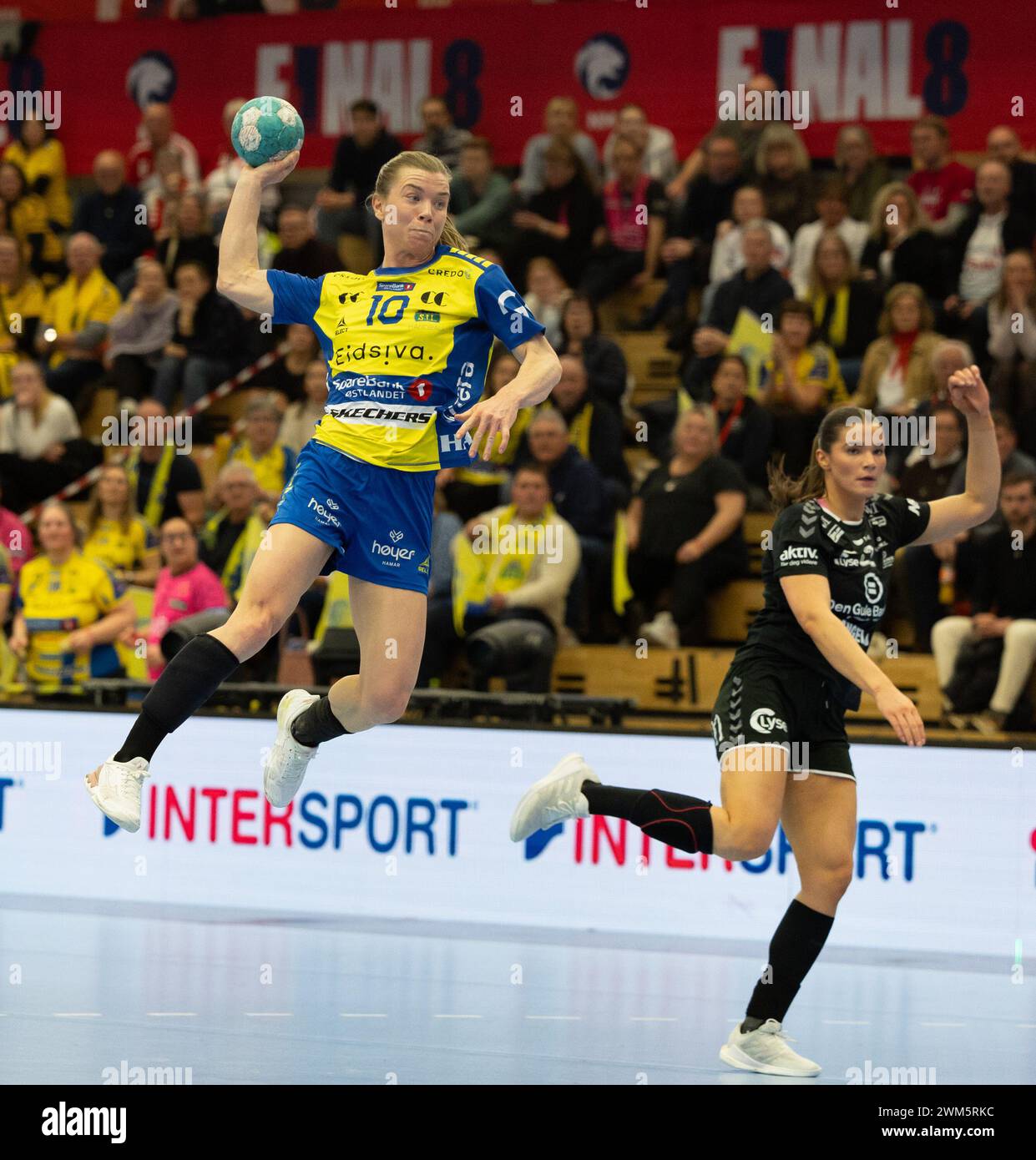 Arendal, Norway, February 24th 2024: Kristin Venn (10 Storhamar) in ...