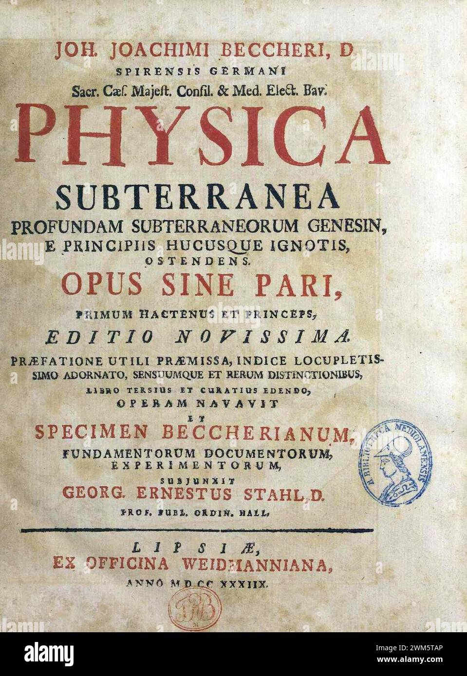 Physica subterranea hi-res stock photography and images - Alamy