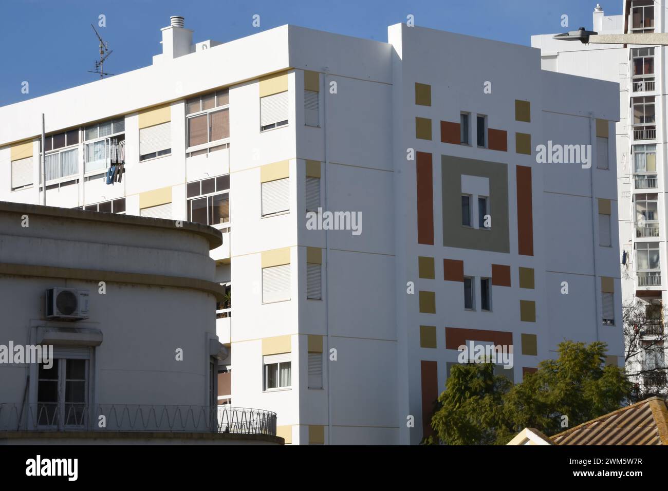 Architecture de Faro, Portugal Stock Photo - Alamy