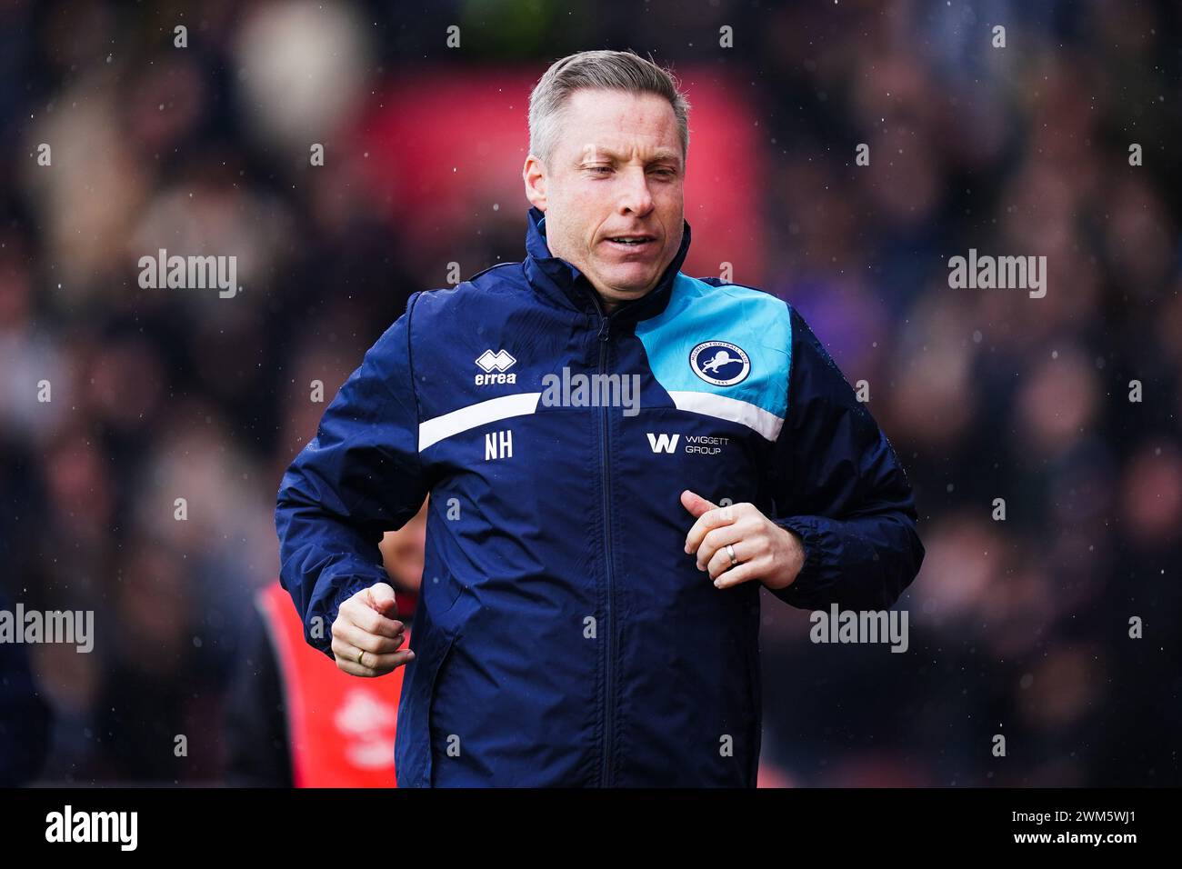 Millwall manager Neil Harris during the Sky Bet Championship match at ...