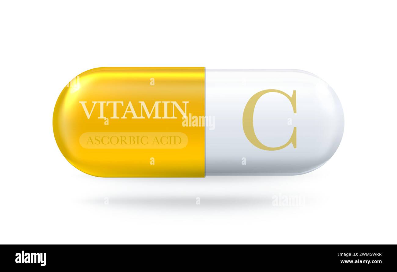 Collagen Ascorbic Acid Stock Vector Images Alamy