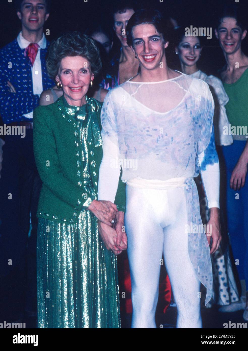 1986Nancy Reagan Ron Reagan John Barrett/PHOTOlink/MediaPunch Stock ...