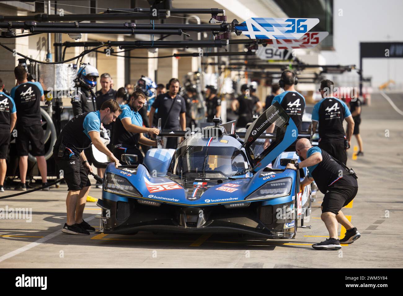 Alpine Endurance Team, Alpine A424 #36 during the Prologue of the 2024 ...