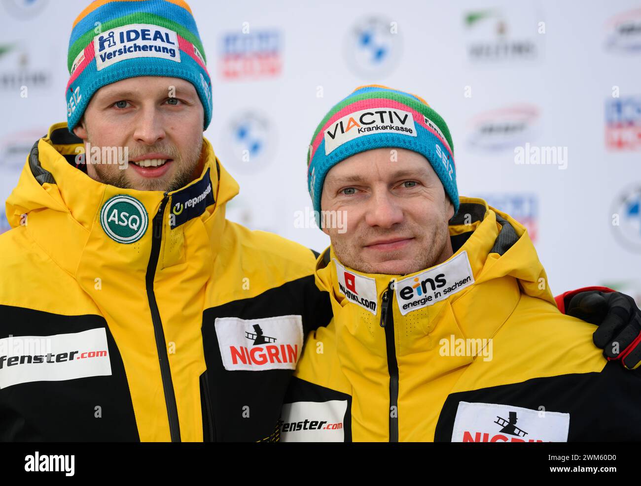 Winterberg, Germany. 24th Feb, 2024. Bobsleigh: World Championships ...
