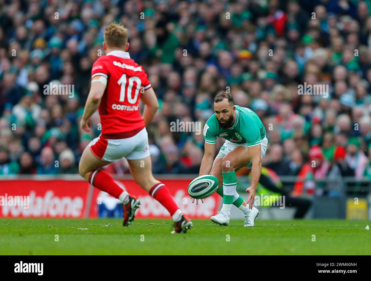24th February 2024; Aviva Stadium, Dublin, Ireland: Six Nations ...