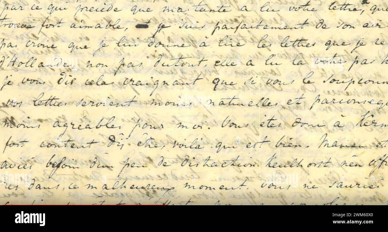 Belle van Zuylen - Correspondence avec son neveu Willem René van Tuyll ...