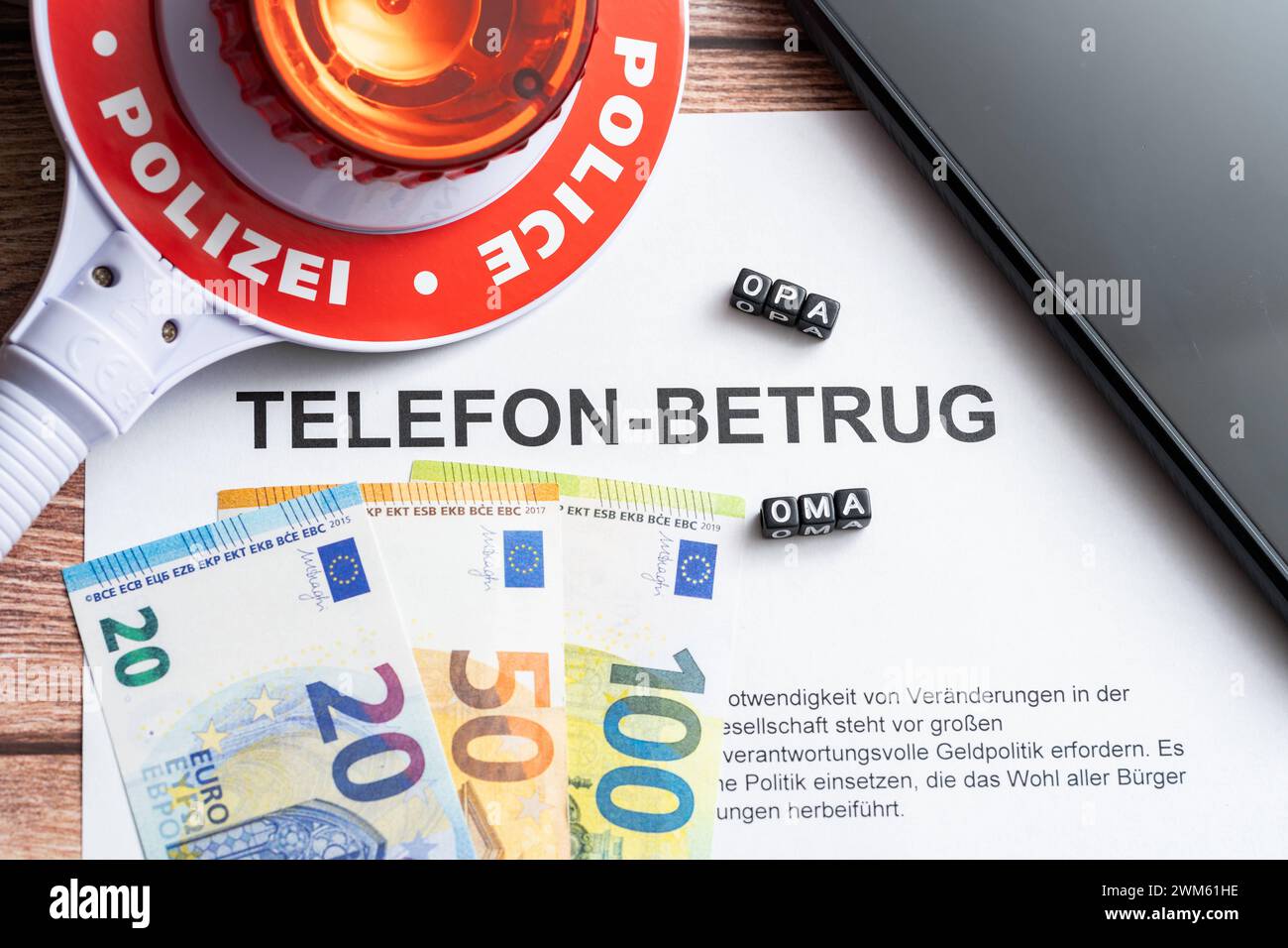 Augsburg, Bavaria, Germany - February 24, 2024: Symbolic image Fraud ...