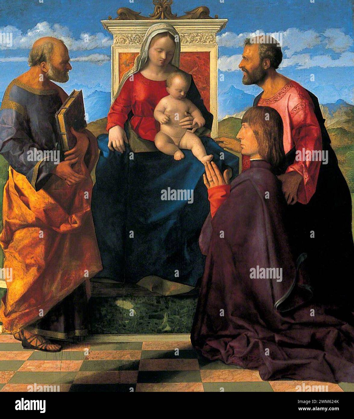 Bellini madonna and child 1505 hi-res stock photography and images - Alamy