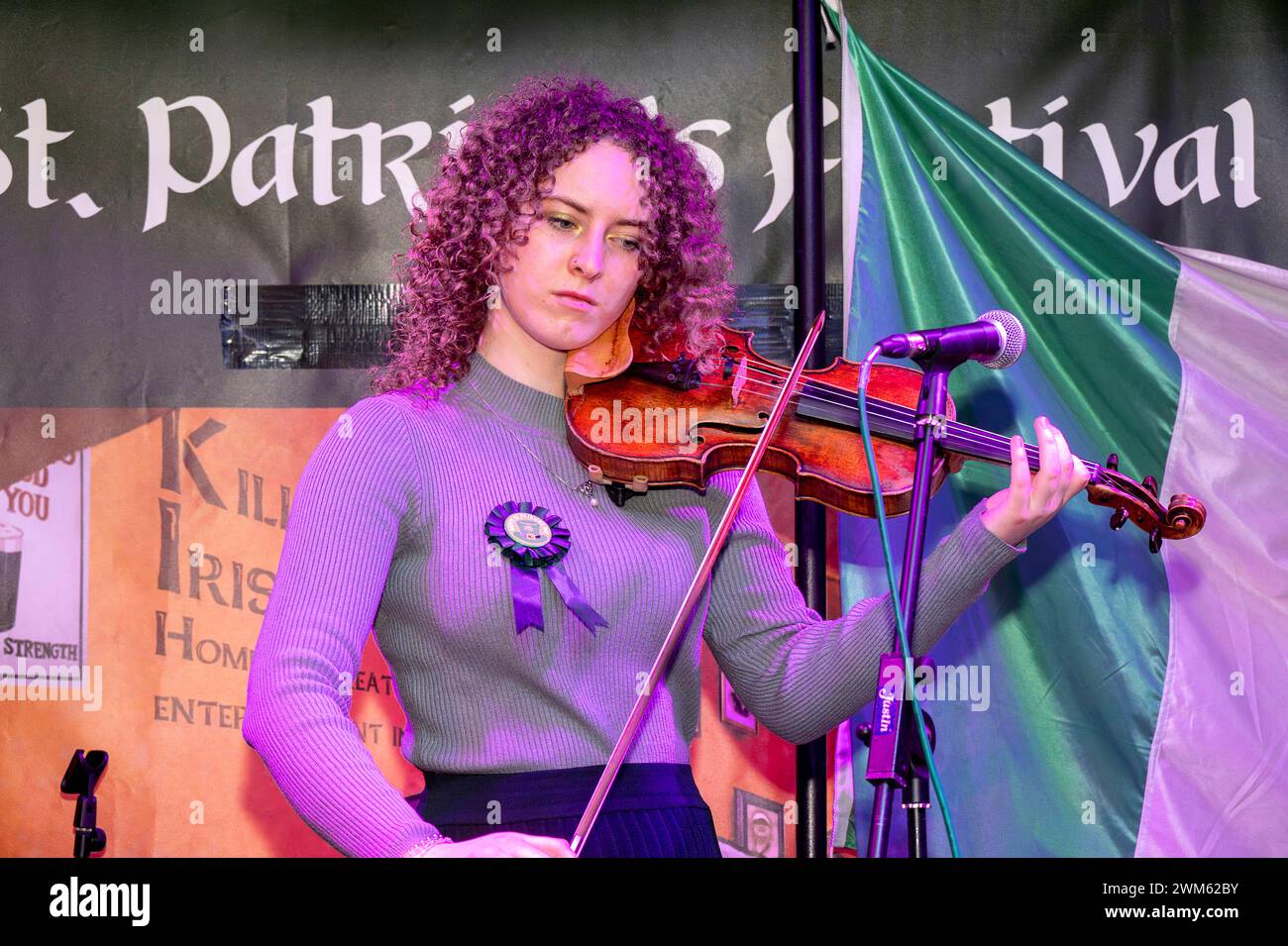 Muenchen, Pressevorstellung zum 26. Muenchner St. Patricks Day, Orla ...