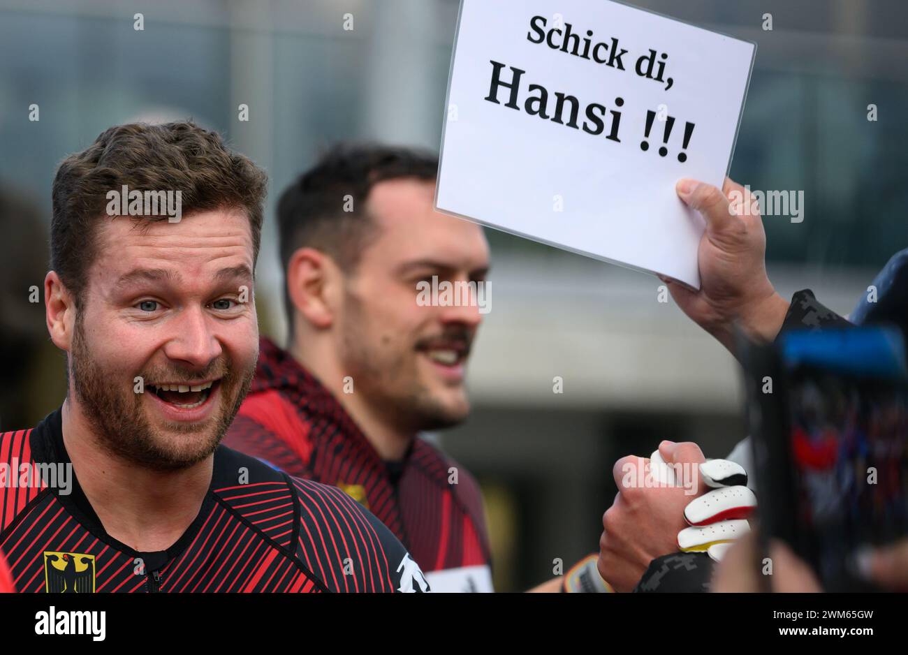 Winterberg, Germany. 24th Feb, 2024. Bobsleigh: World Championships ...