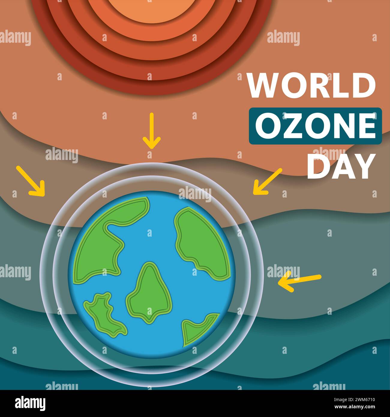 World ozone day Poster Vector Stock Vector Image & Art - Alamy