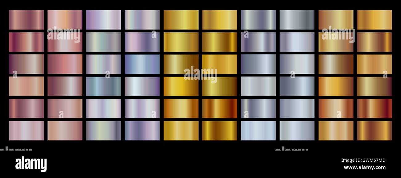 Silver coin set medal Stock Vector Images - Alamy