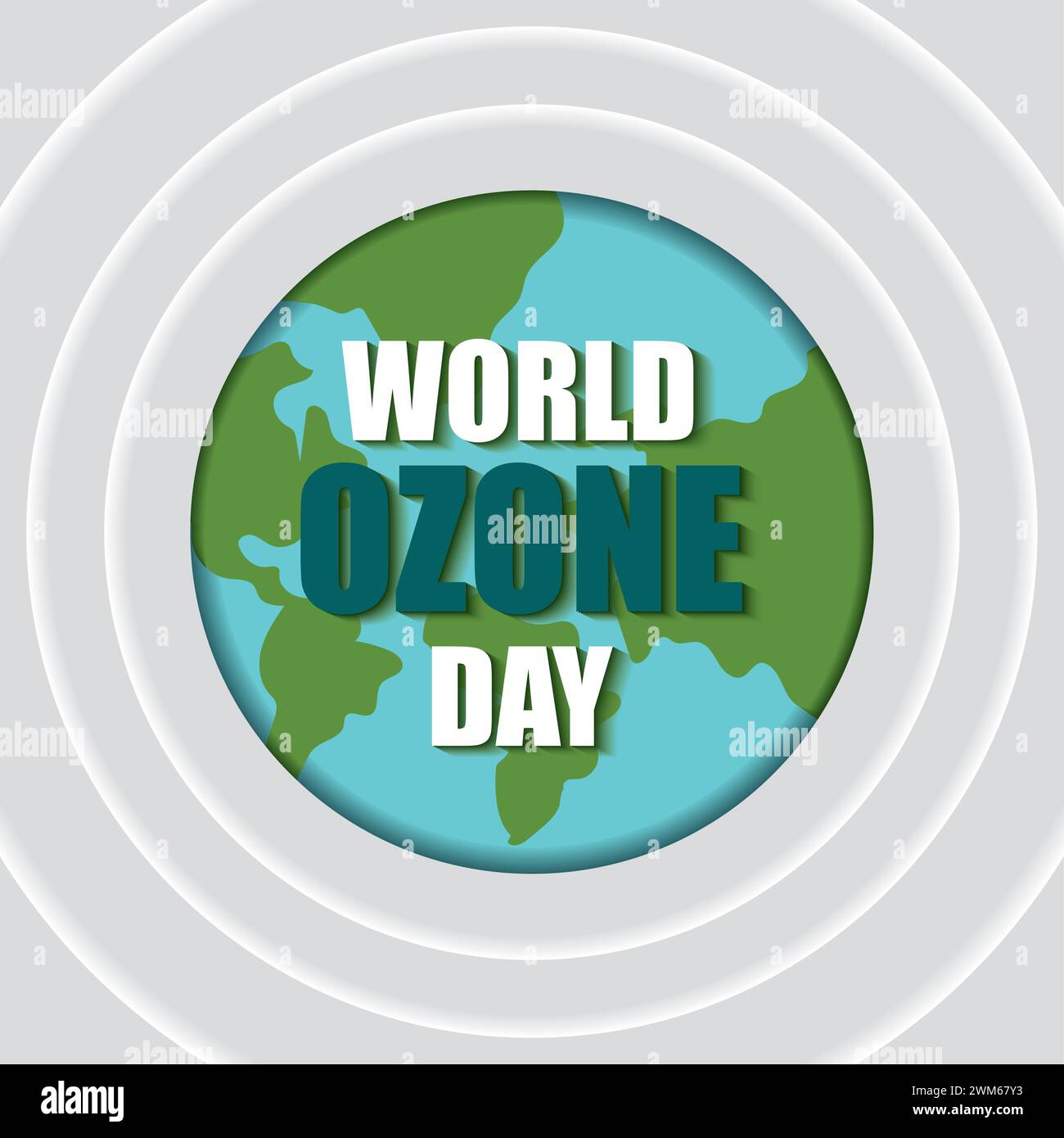 World ozone day Poster Vector Stock Vector Image & Art - Alamy