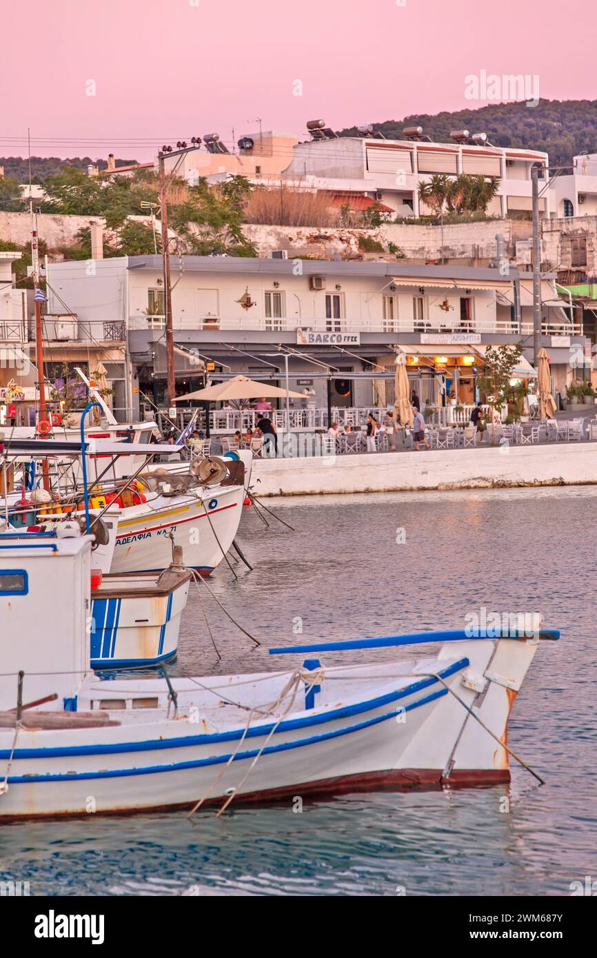 Traditional greek fishing village hi-res stock photography and images ...