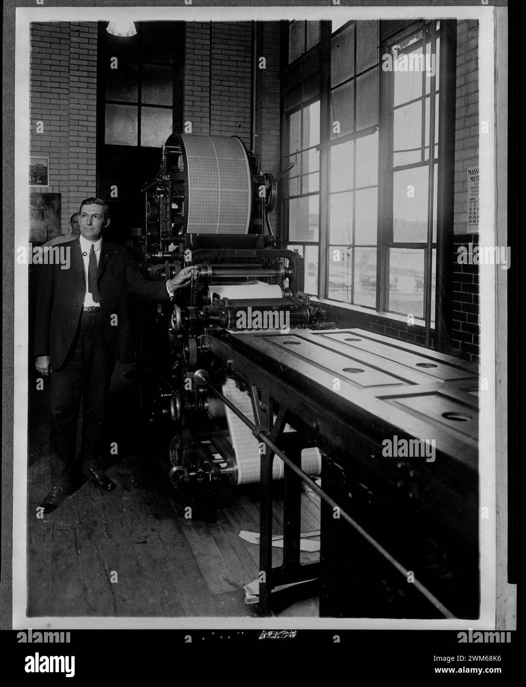 Vintage postage stamp machine Black and White Stock Photos & Images - Alamy