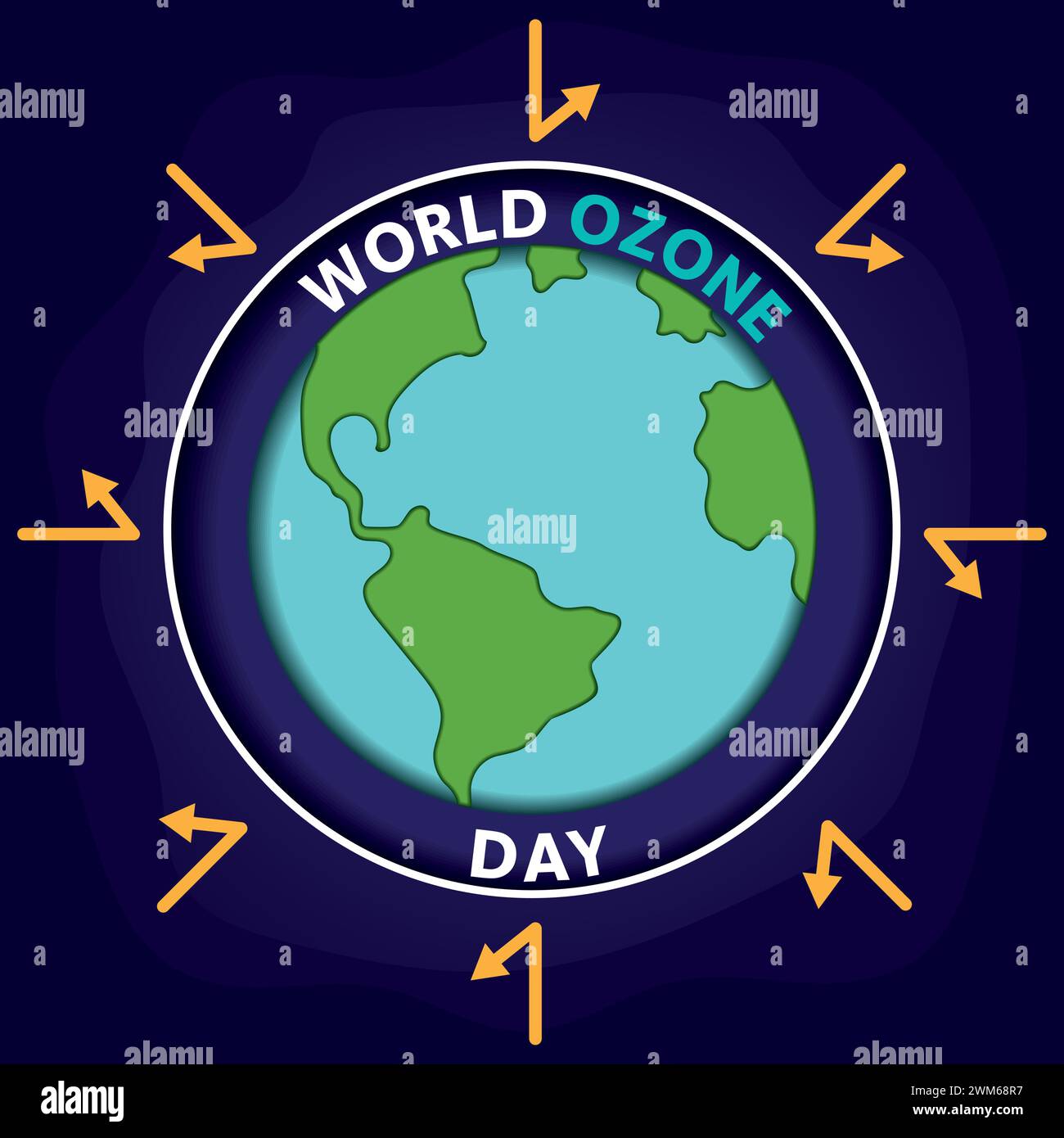 World ozone day Poster Vector Stock Vector Image & Art - Alamy