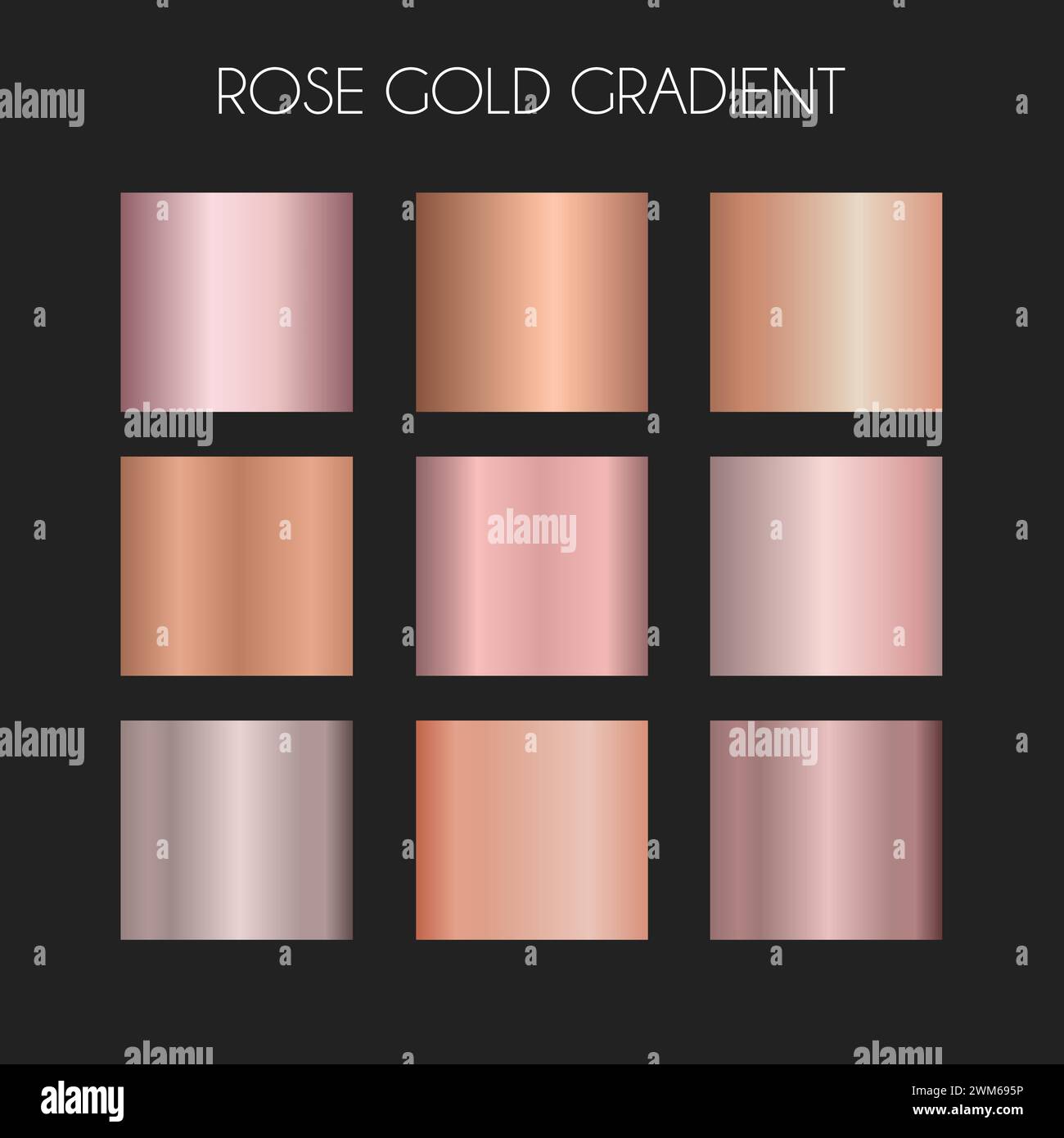 Rose golden foil Stock Vector Images - Alamy