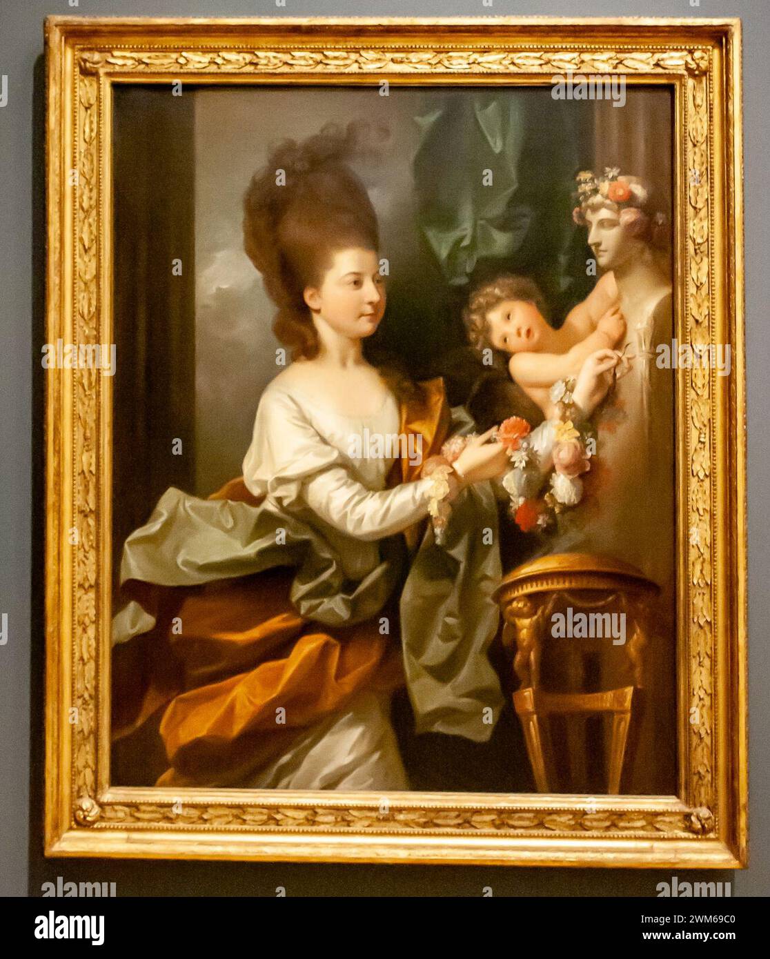 Benjamin West (1738-1820) - Lady Beauchamp-Proctor - with frame Stock ...