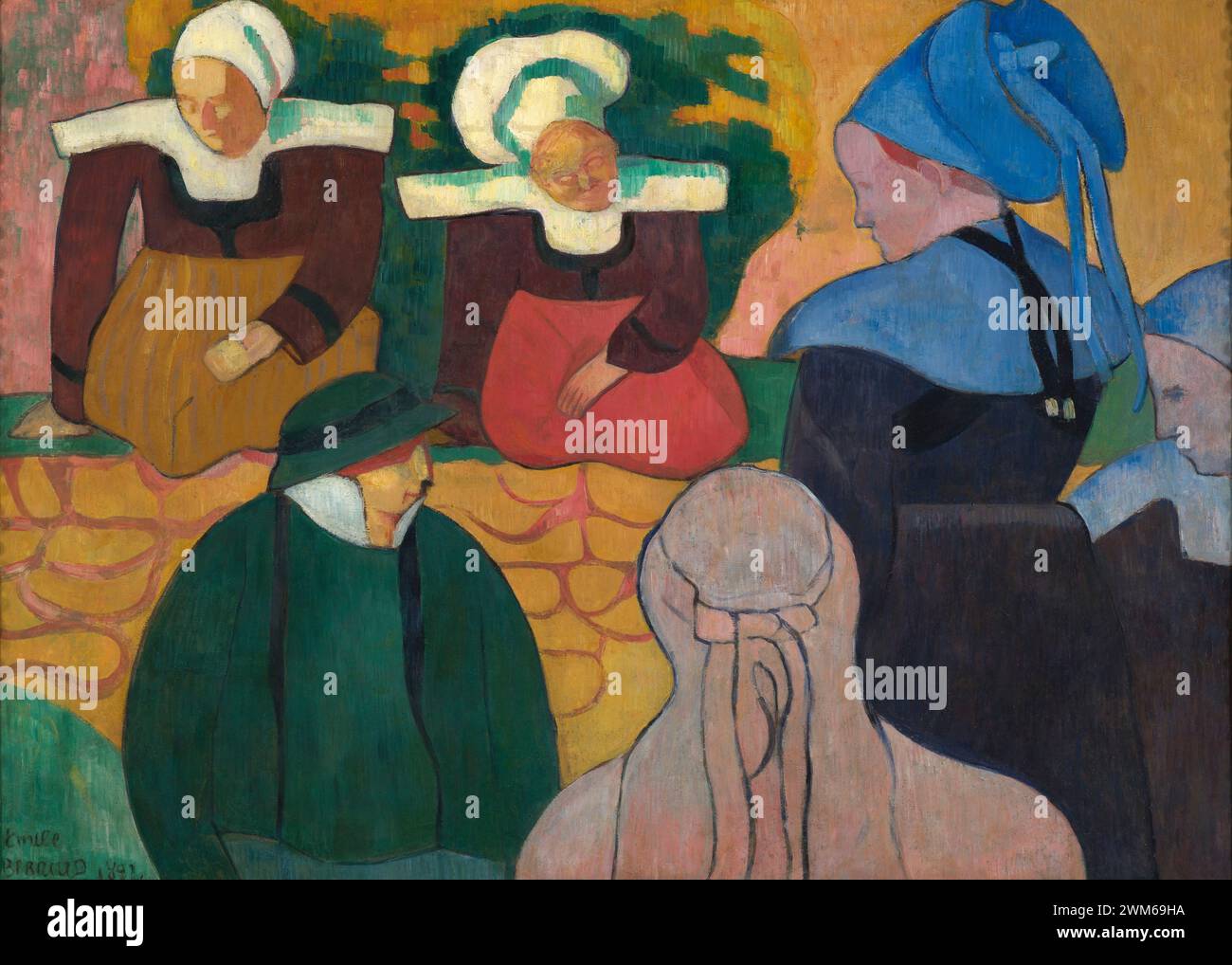 Emile bernard breton hi-res stock photography and images - Alamy