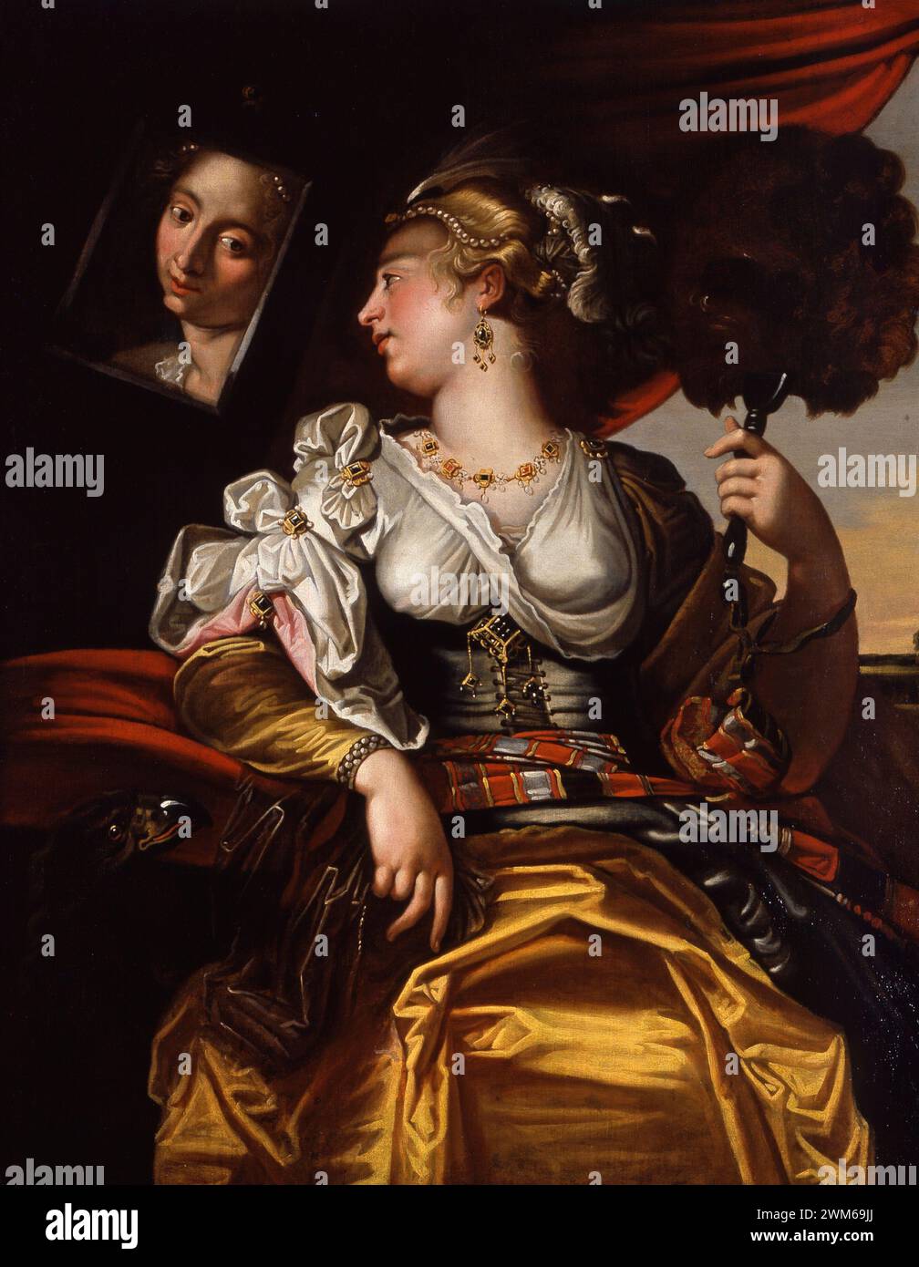 The Sense of Sight 1630 Workshop of Abraham Janssens Stock Photo - Alamy