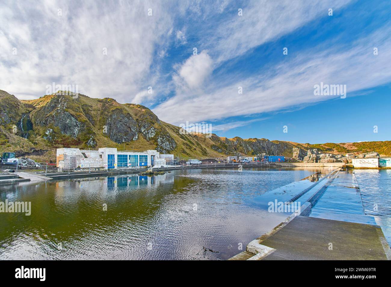 Tarlair outdoor pool pavilion hi-res stock photography and images - Alamy