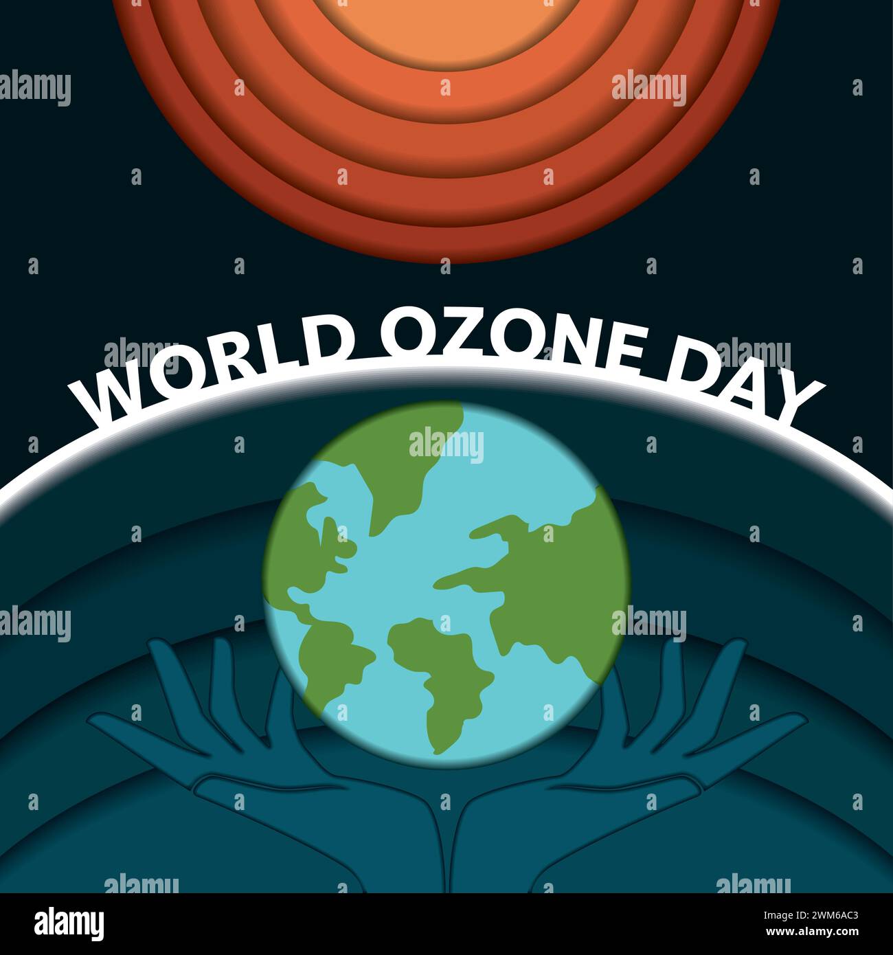 World ozone day Poster Vector Stock Vector Image & Art - Alamy